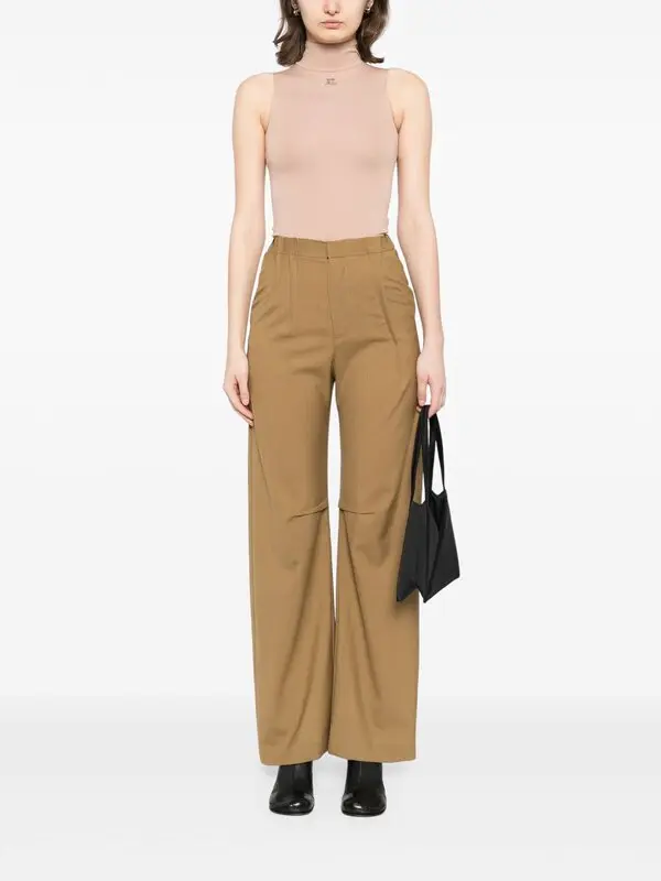 MAISON MARGIELA Pleat-detailing Trousers