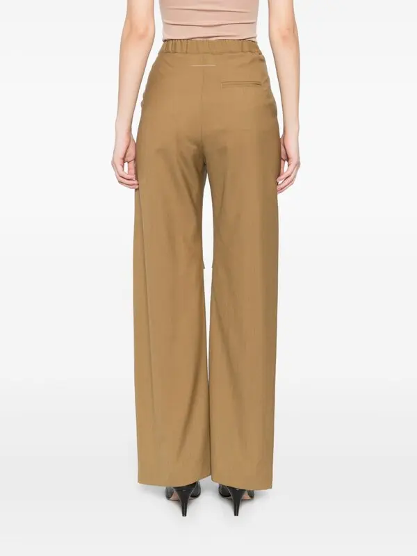 MAISON MARGIELA Pleat-detailing Trousers