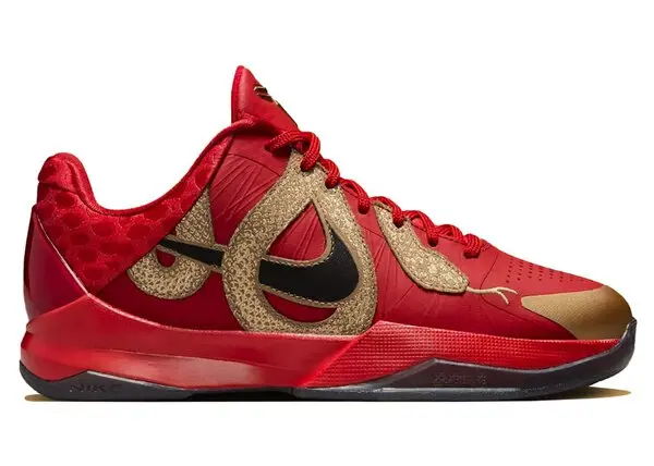 Nike Kobe 5 Year Of The Mamba - University Red/black/metallic Gold