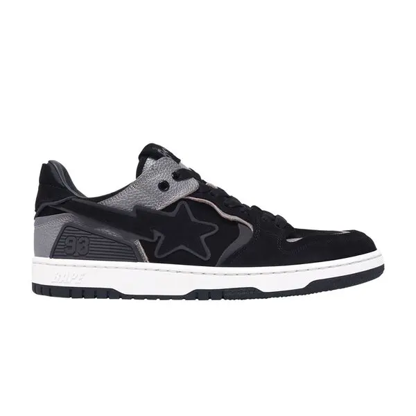 A BATHING APE Sk8 Sta #6 - Black