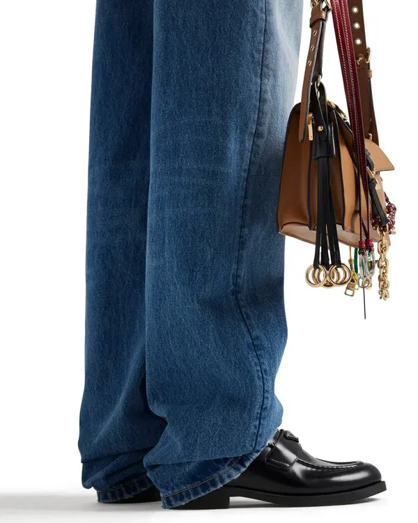 Prada Wide-leg Denim Jeans - Blue