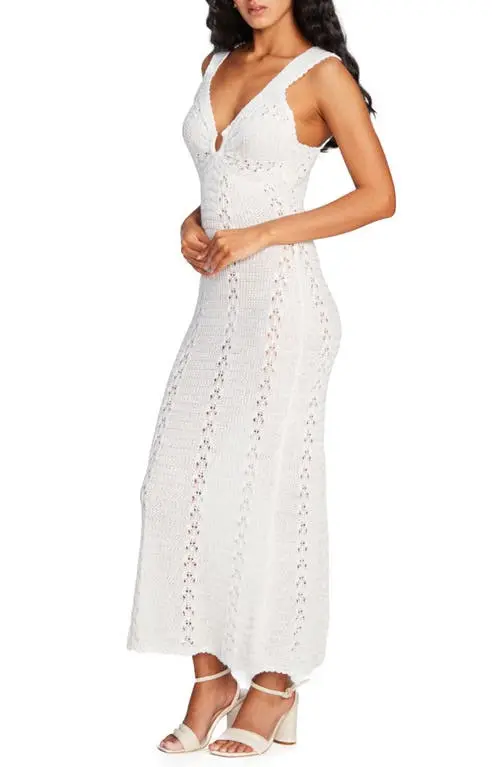 CAPITTANA Daphne Open Stitch Maxi Dress