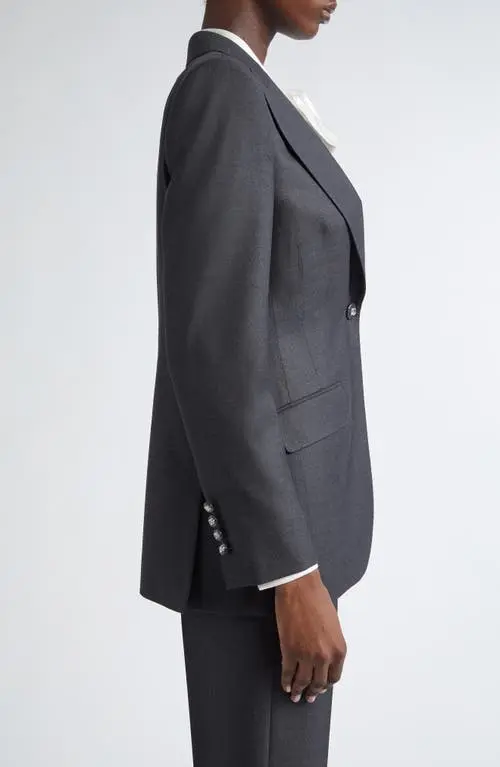 Dolce & Gabbana Turlington Single-breasted Virgin Wool Blazer