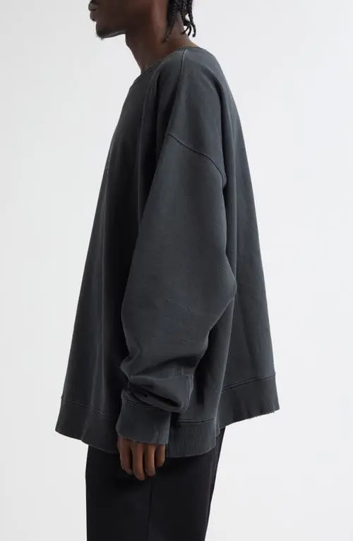 MAISON MARGIELA Numeric Motif Cotton Jersey Sweatshirt