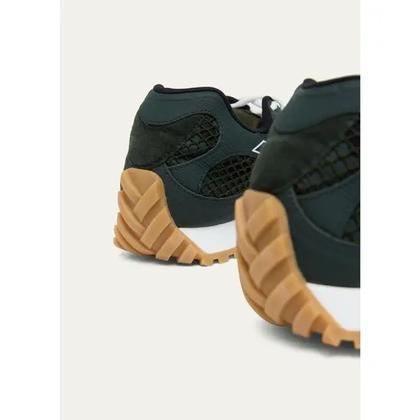 Bottega Veneta Orbit Runner Sneakers - Dark Green
