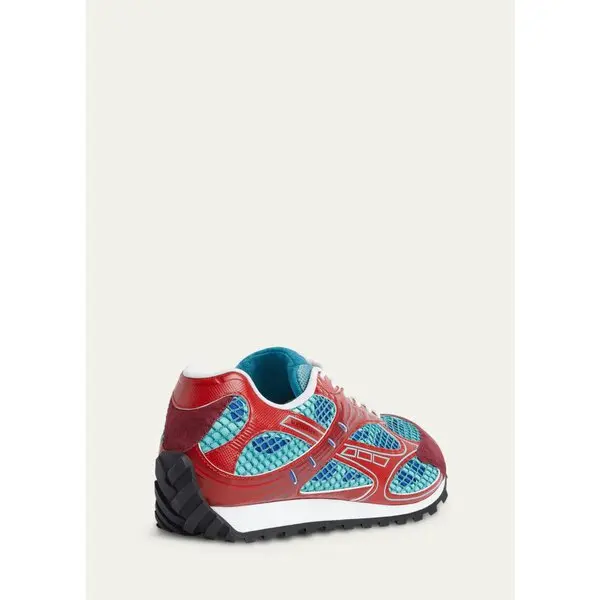 Bottega Veneta Orbit Runner Sneakers - Dark Green