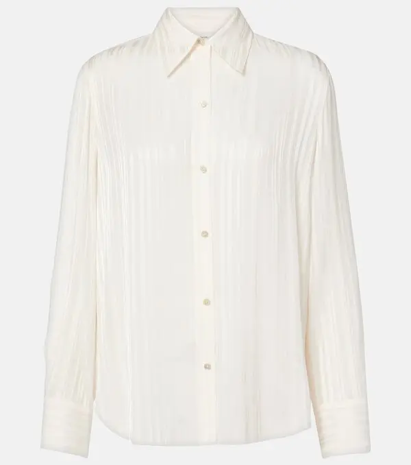 Vince Striped Shirt - White