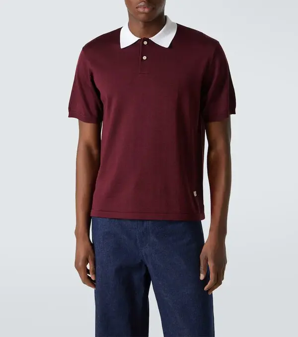 WALES BONNER Sun Polo Sweater