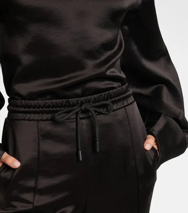 JW Anderson Mid-rise Satin Straight Pants