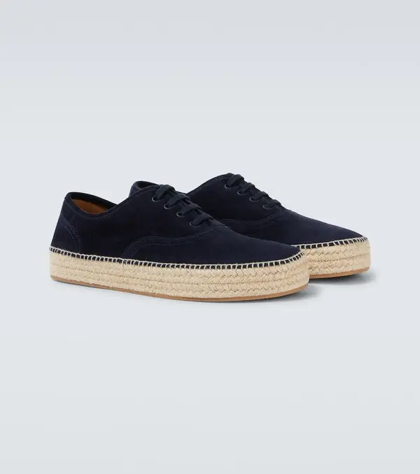 JW Anderson Suede Espadrilles - Blue