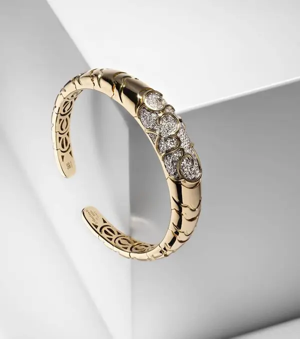 Marina B Onda 18kt Diamond Bangle