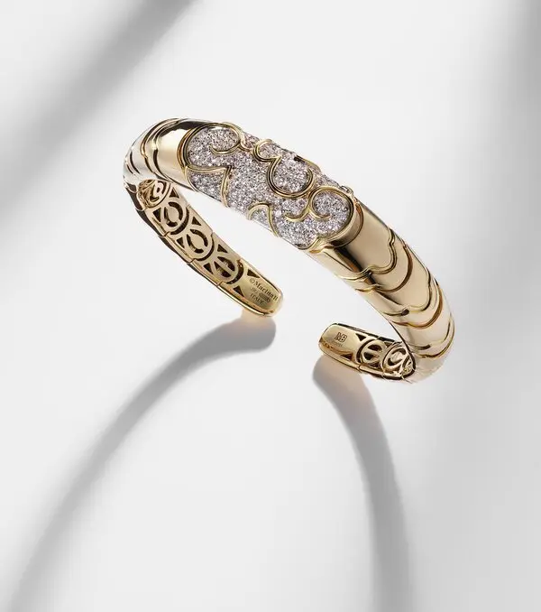 Marina B Onda 18kt Diamond Bangle