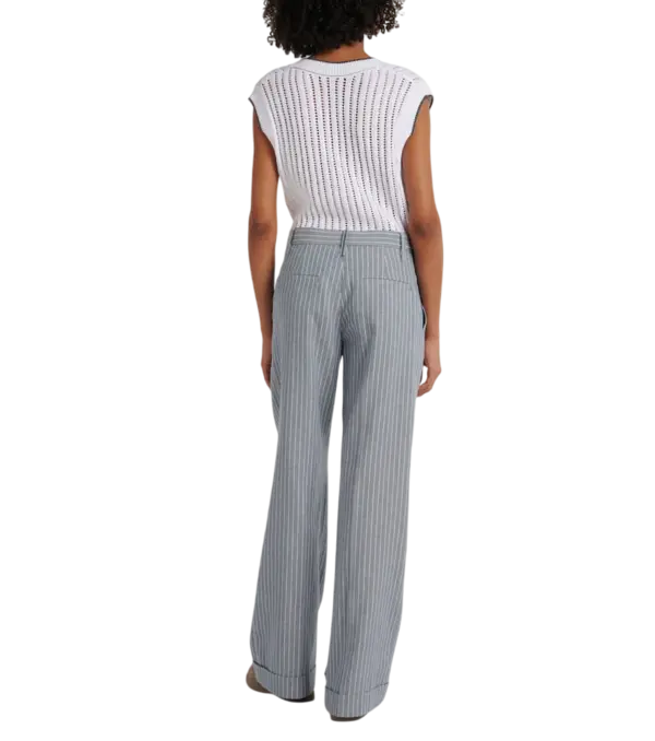 Brunello Cucinelli Linen And Cotton-blend Wide-leg Pants