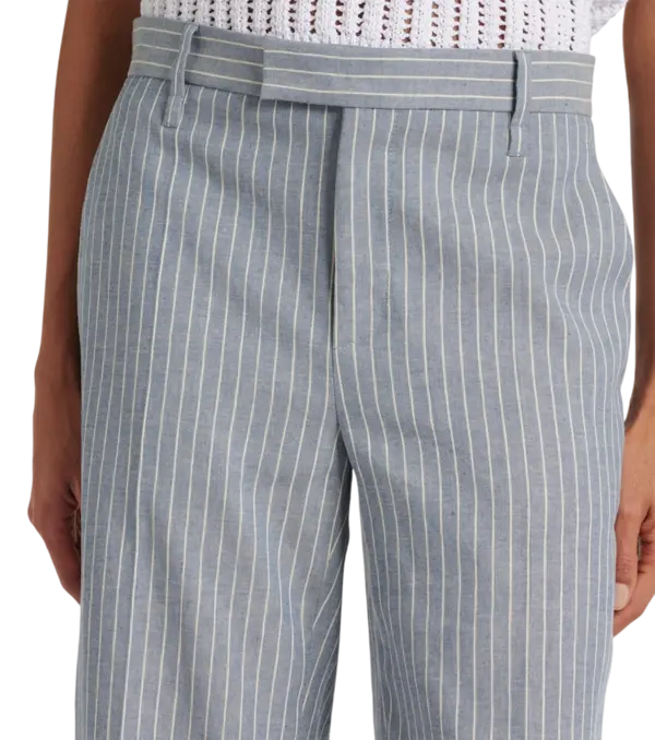 Brunello Cucinelli Linen And Cotton-blend Wide-leg Pants