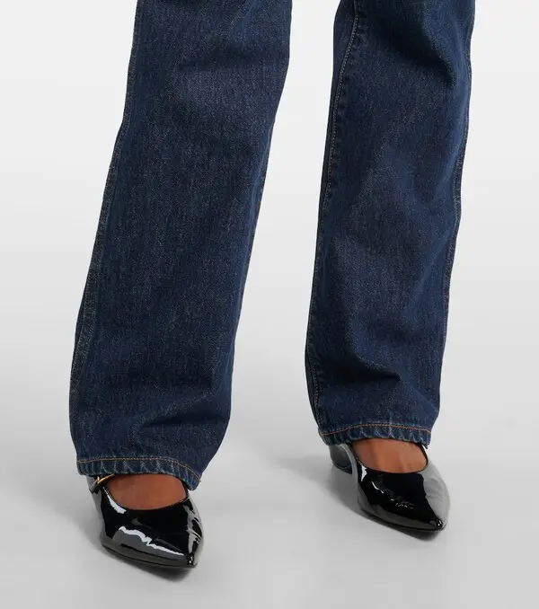 Khaite Danielle High-rise Straight Jeans