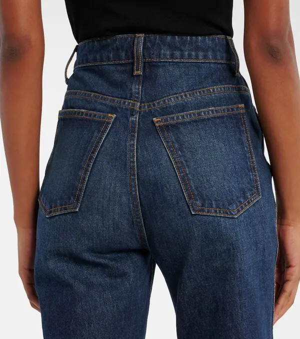Khaite Danielle High-rise Straight Jeans