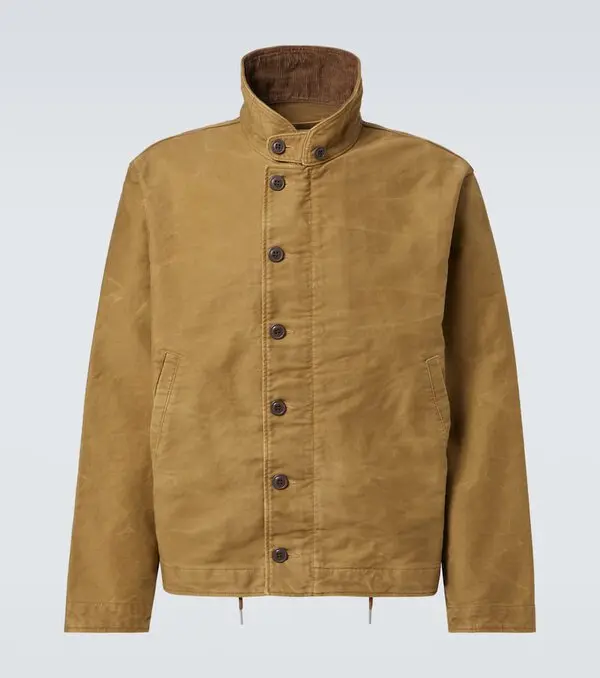 Ralph Lauren Corduroy-trimmed Cotton Jacket