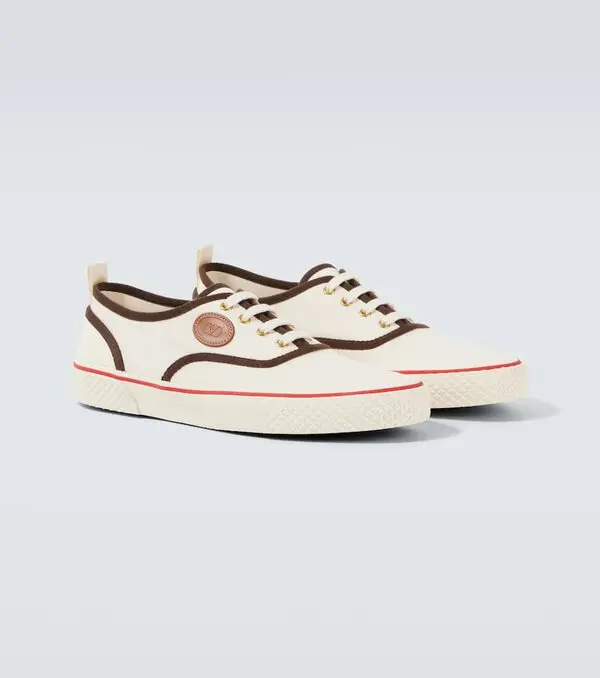 Valentino Garavani Nojoke Canvas Sneakers - White