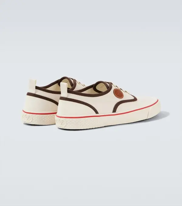 Valentino Garavani Nojoke Canvas Sneakers - White