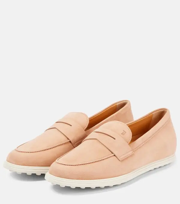 TOD'S Gommino Suede Loafers