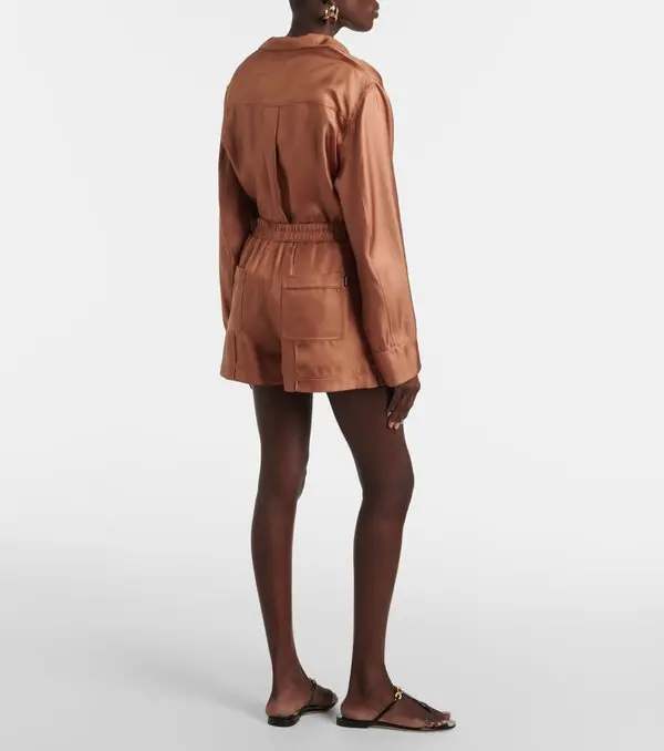 TOM FORD Silk Twill Shorts
