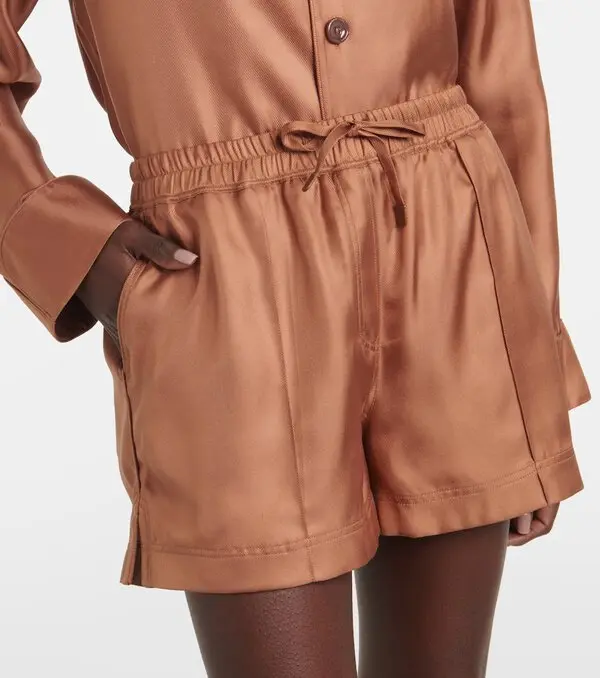 TOM FORD Silk Twill Shorts