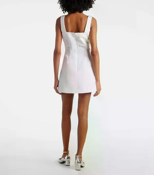 MARKARIAN Corinne Silk Faille Minidress