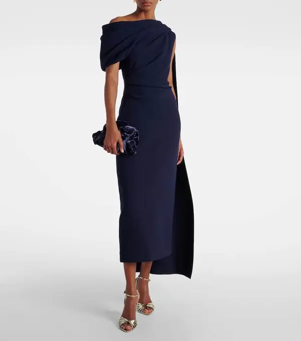 ROKSANDA Maite Draped Gown - Blue