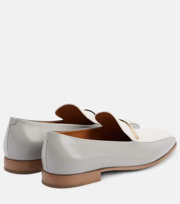 TOD'S Paneled Leather Loafers
