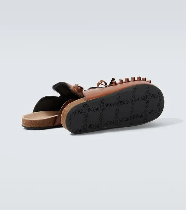 JW Anderson Ruffled Leather Mules