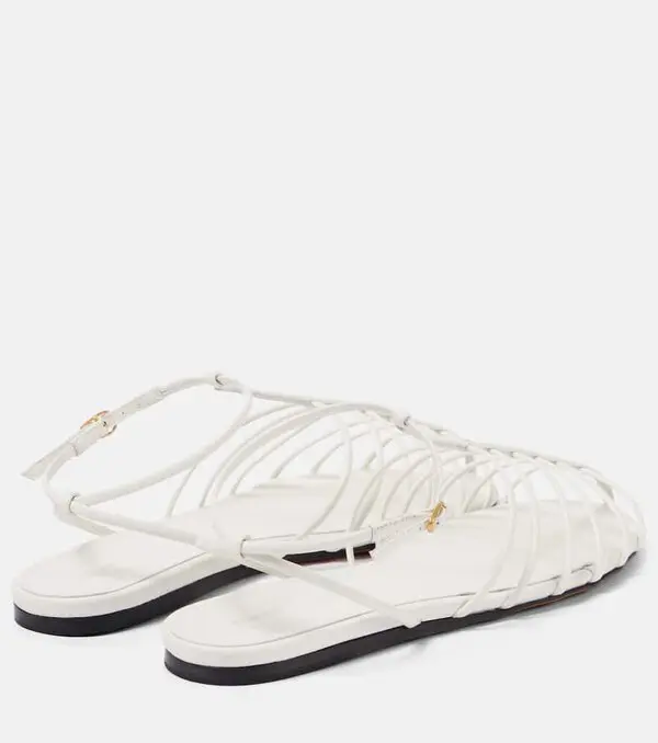 Proenza Schouler Tee Cage Leather Fisherman Sandals