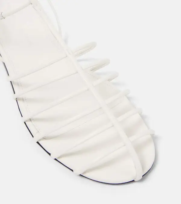 Proenza Schouler Tee Cage Leather Fisherman Sandals