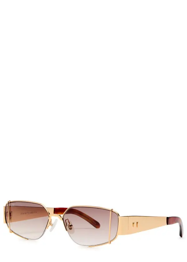 FOR ART'S SAKE Talia Sunglasses - Gold
