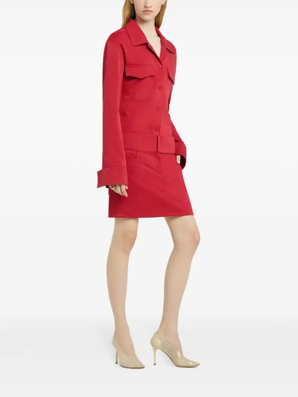 COURREGES Cotton Shirt - Red