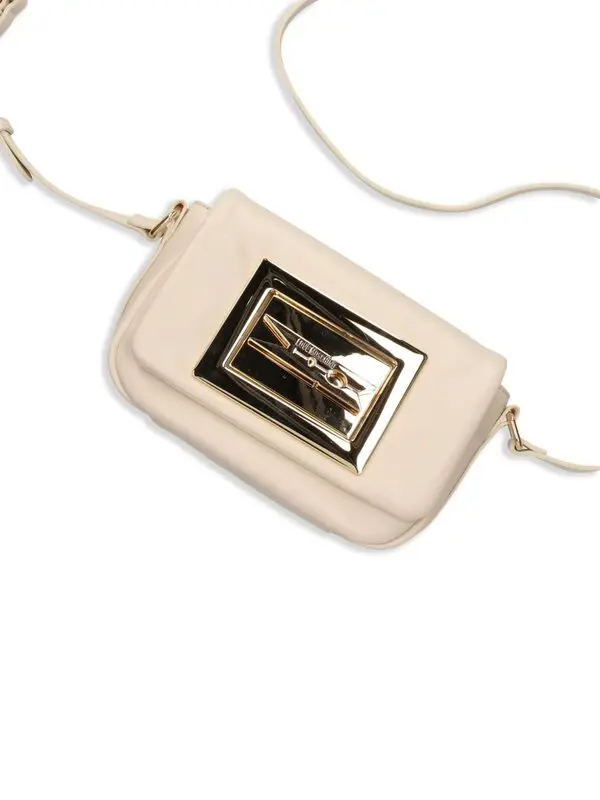 Moschino Plaque Crossbody Bag