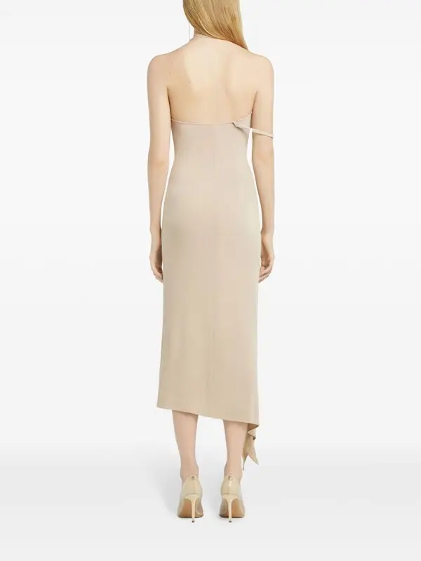 COURREGES Undressed Midi Dress - Neutrals