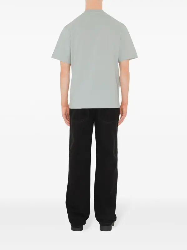 Burberry Equestrian Knight-motif T-shirt - Grey