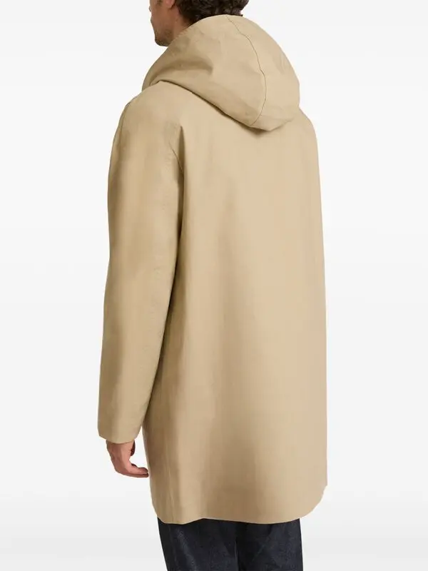 YVES SALOMON Double-sided Hooded Coat
