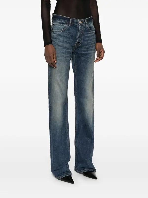 Balenciaga Straight-leg Jeans - Blue