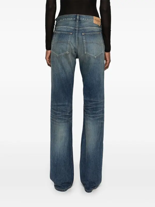 Balenciaga Straight-leg Jeans - Blue