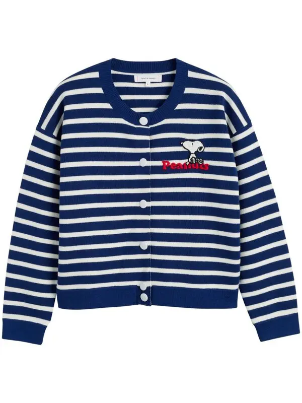 Chinti & Parker Snoopy Cardigan