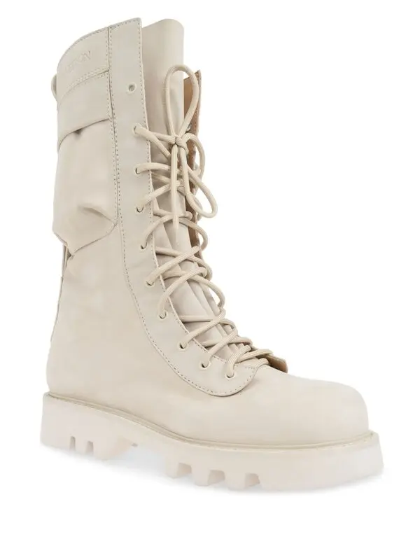 Jw Anderson Leather Boots In Neutrals - 44% Off | Editorialist