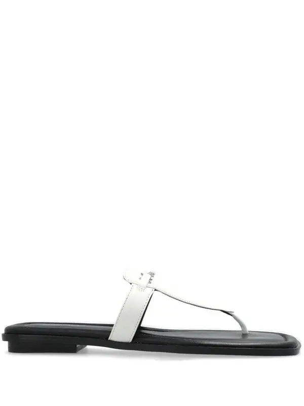 Michael Kors Logo Plaque Flip-flops