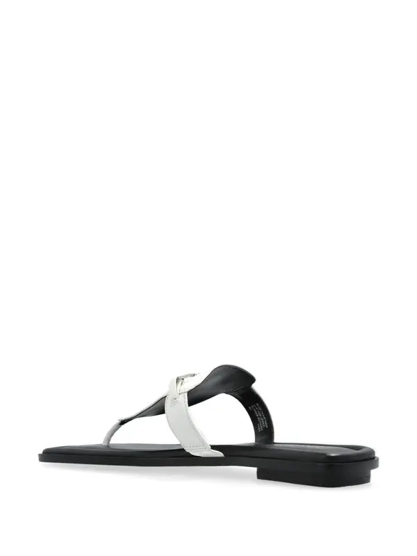 Michael Kors Logo Plaque Flip-flops