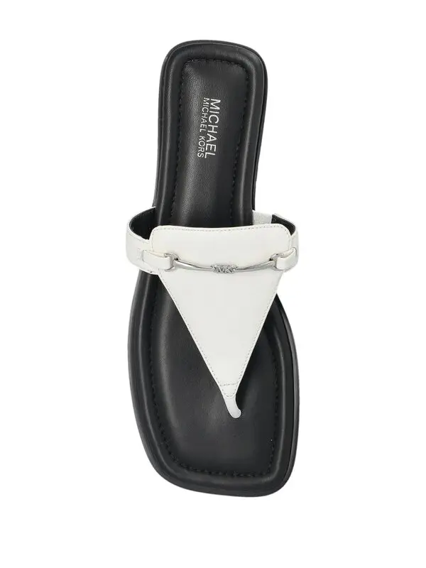 Michael Kors Logo Plaque Flip-flops