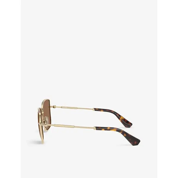Burberry Be3158 Square-frame Sunglasses