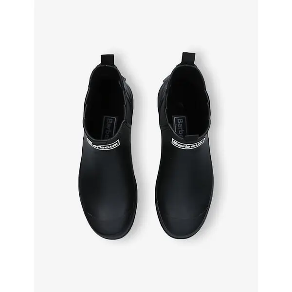 Barbour Nimbus Wellington Rubber Chelsea Boots - Black