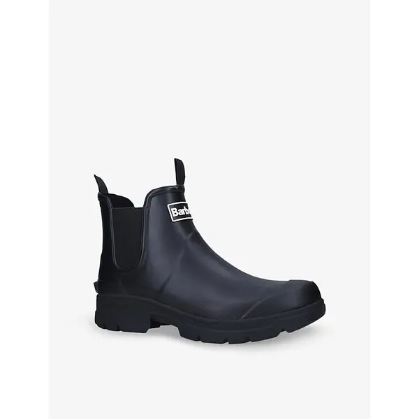 Barbour Nimbus Wellington Rubber Chelsea Boots - Black