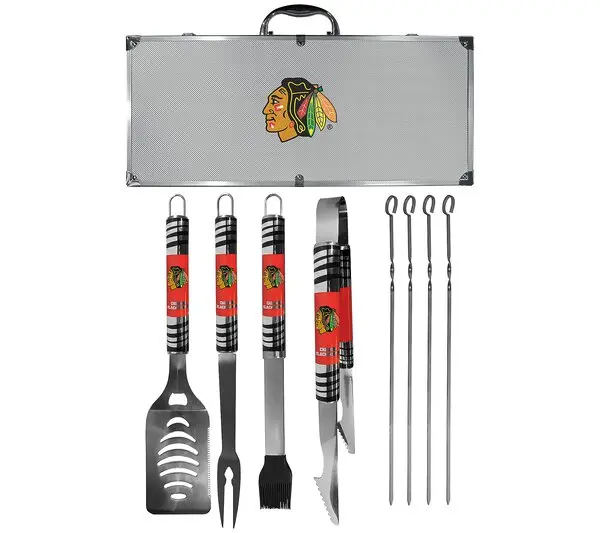 SISKIYOU GIFTS Siskiyou Sports Nhl Bbq Set 8pc - One-color