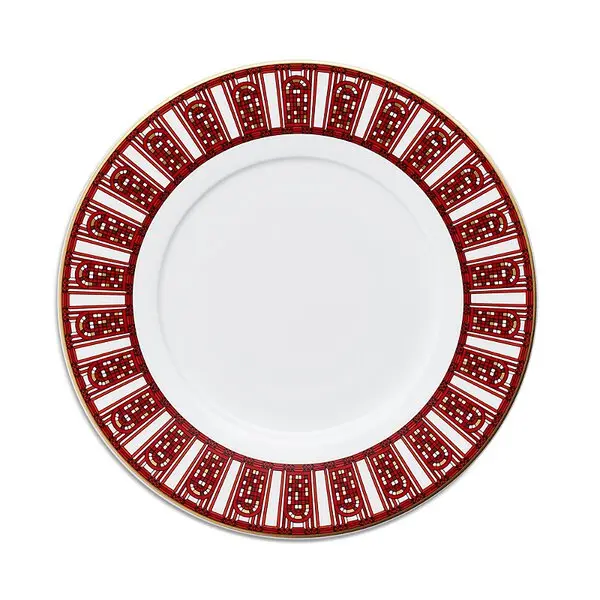 THE MARTHA, BY BACCARAT Arcadia Red Dessert Plates, Set Of 2 - No Color